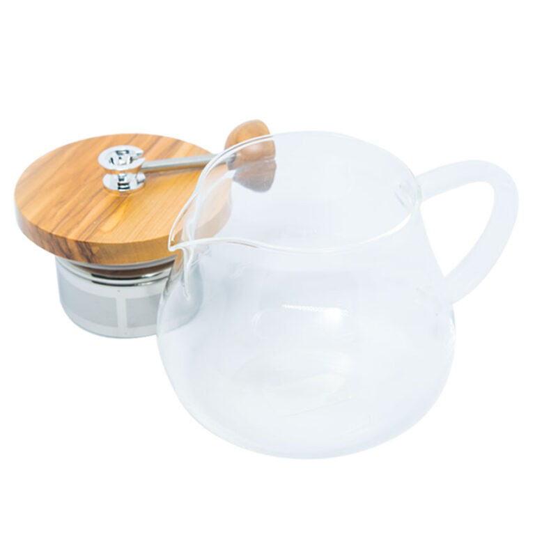 Hario Pull-up Tea Maker "Teaor Wood" 450mL - Serenitea